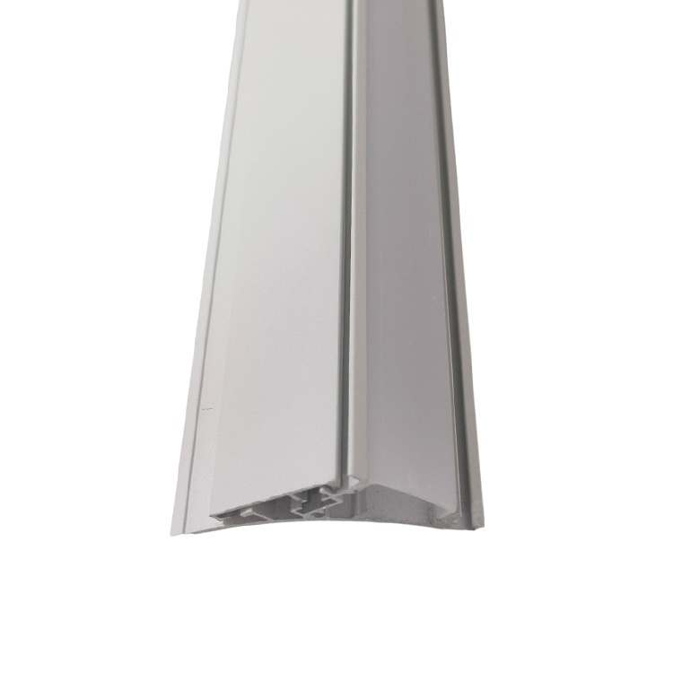Perfil de Aluminio Esquinero 37,4x48,6mm Blanco, Cover Opal Blanco + 4 ...