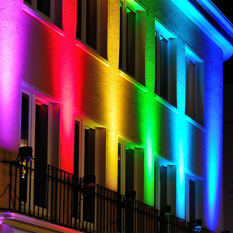 Bañador LED Flexible 24W 24V 1A RGB IP65 - 1m