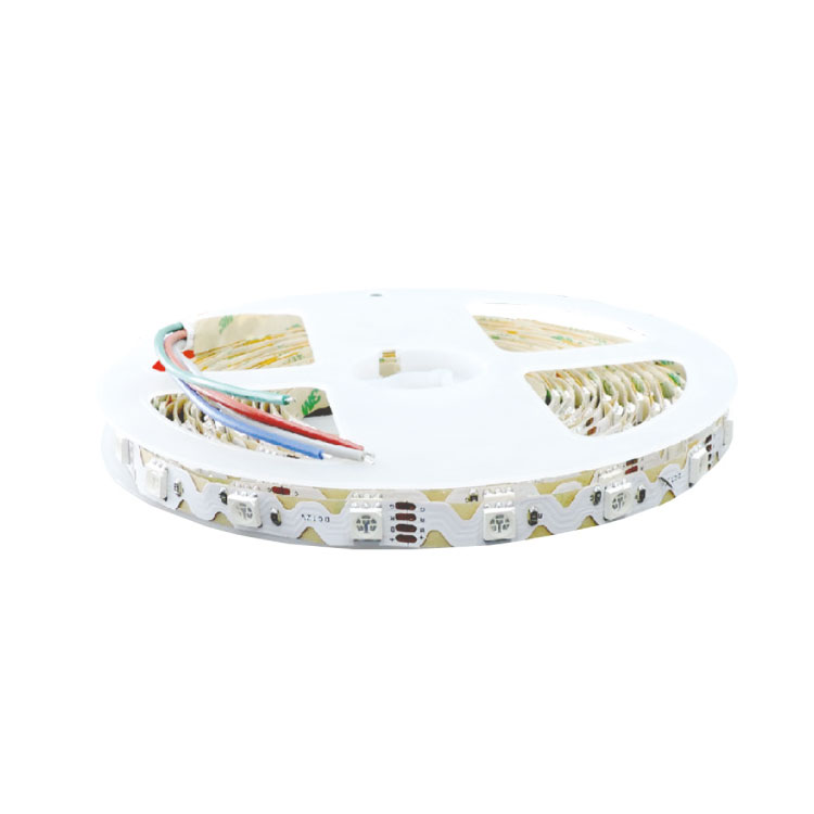 Tira LED Zig-Zag SMD5050, 12V 6.2W/m, RGBW, 540 lm/m 48 LEDs/m, 5m