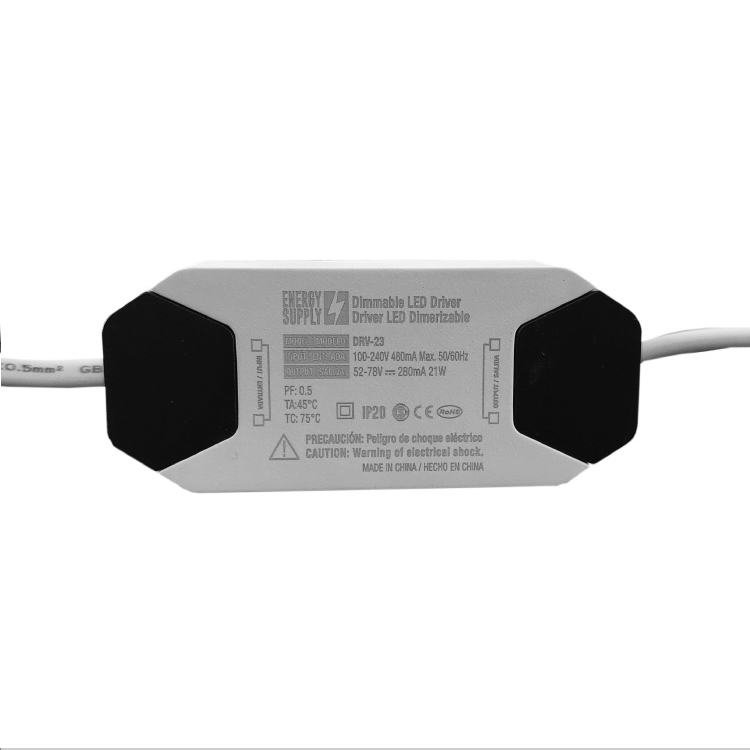 Driver LED Dimerizable, DC 45-84V. 15-24W 280-300mA, Entrada AC100-240V