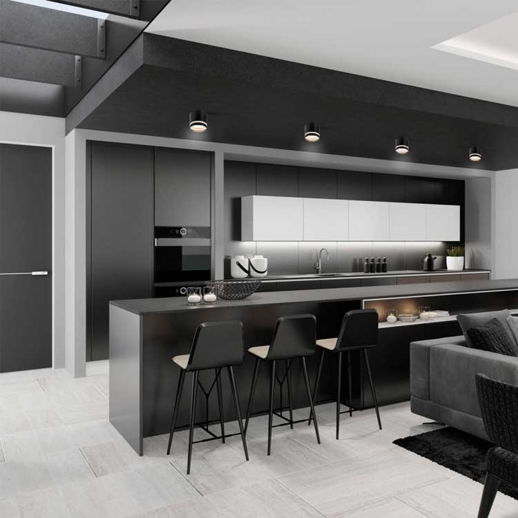 Foco fijo blanco mate para GX53 (No incluida) SPLIT