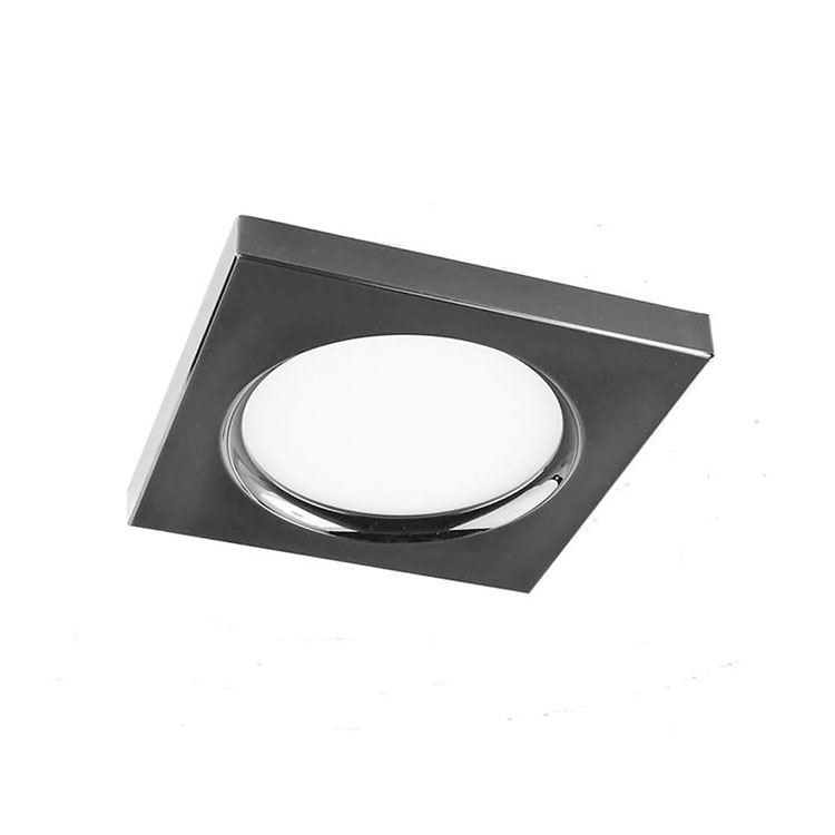 Mini Downlight 7W cuadrado negro grafito 3000K